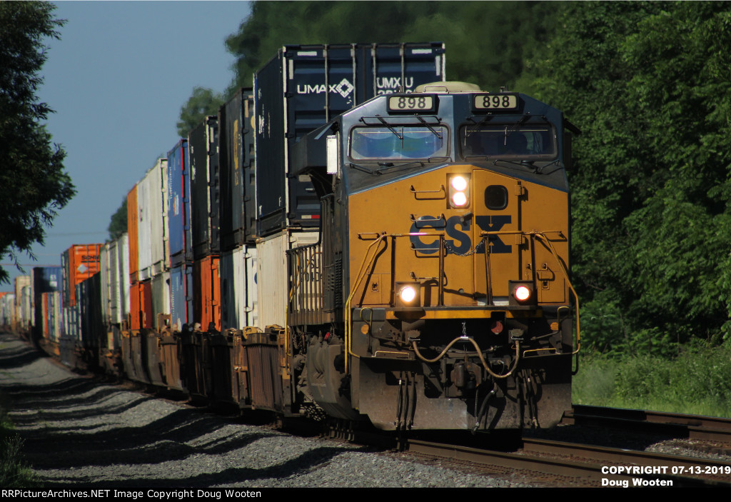 Eastbound Piggyback Train